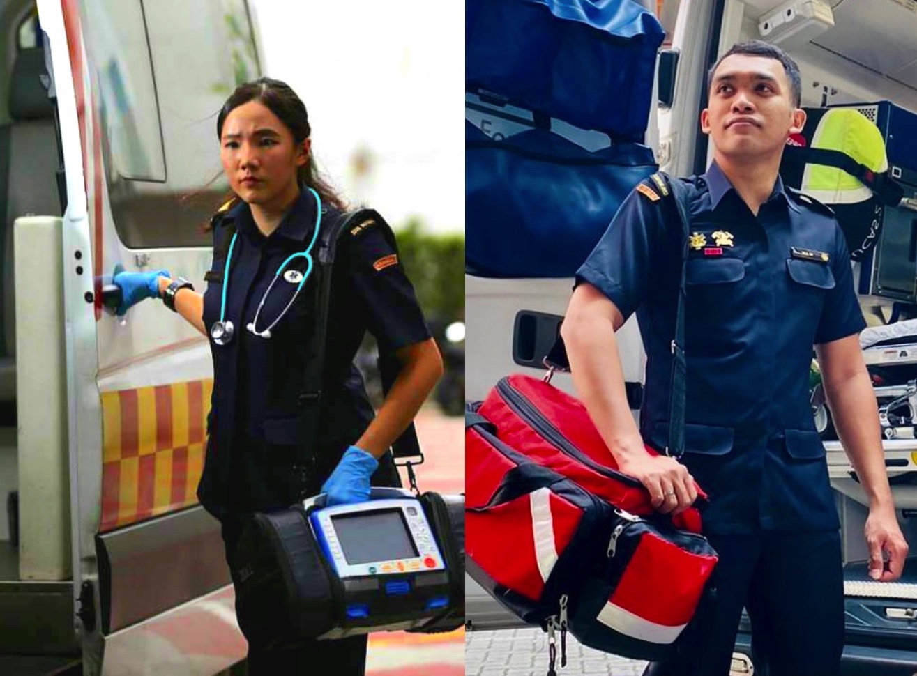SCDF Emergency Responders Working Round the Clock in Challenging Times